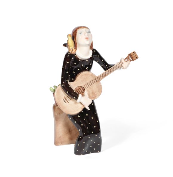 Bonhams : Lenci An Earthenware Figure, circa 1930s