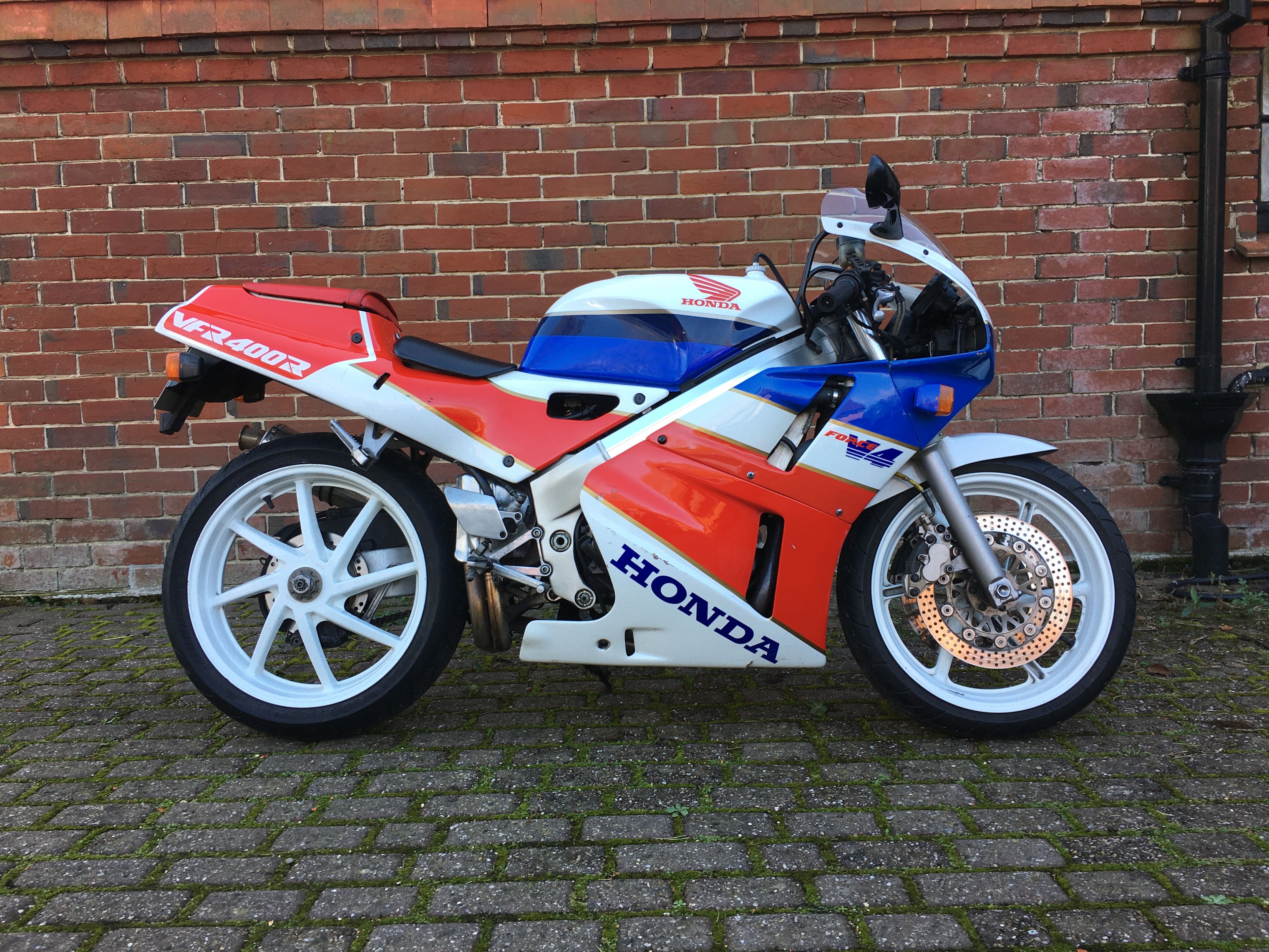 1990 Honda VFR400R Type NC30 Registration no. G322 UMB Frame no. NC30 ...
