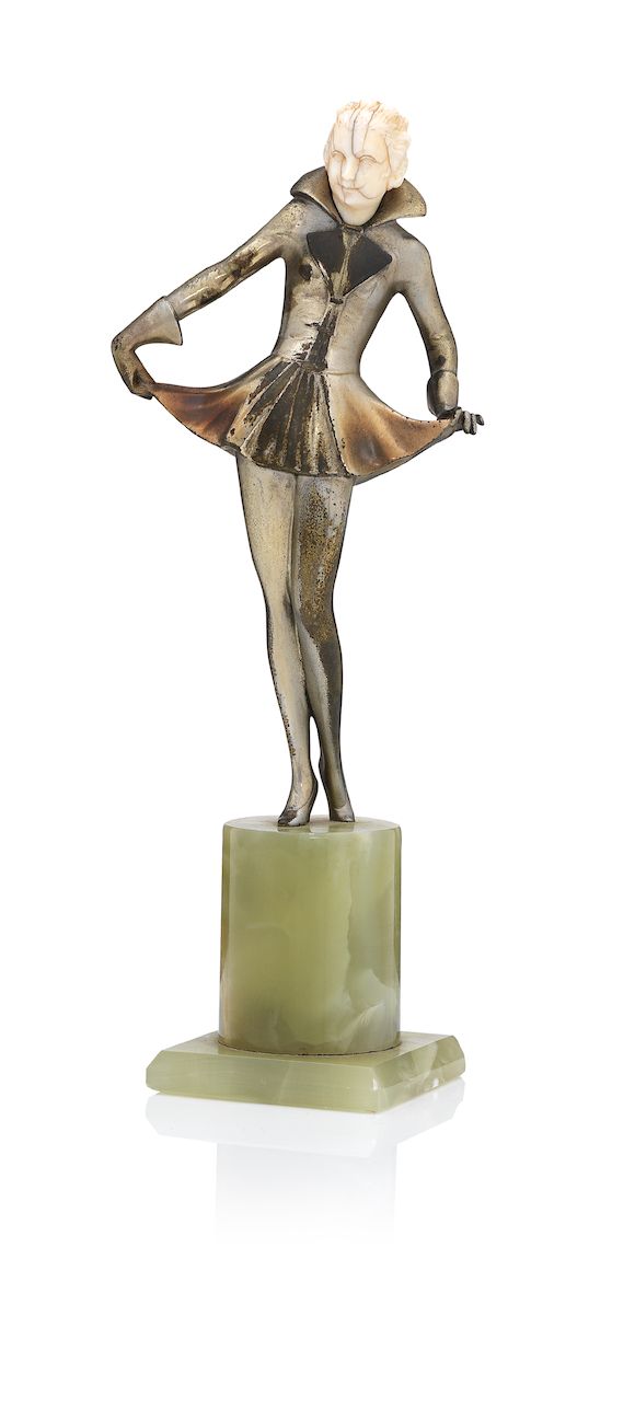 Bonhams : Josef Lorenzl (Austrian, 1892-1950) Lady Curtseying