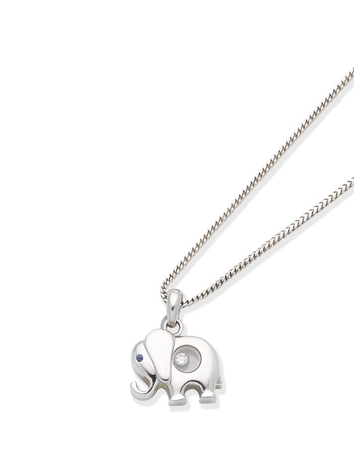 Bonhams : A 'Happy Diamonds' elephant pendant, by Chopard