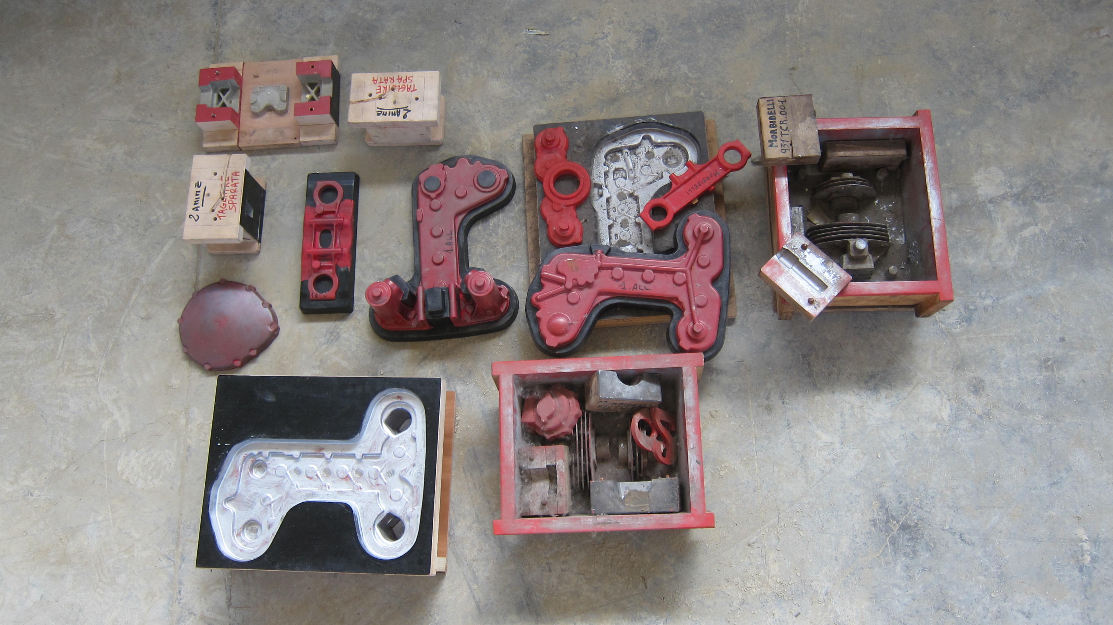 Bonhams Cars : A quantity of wooden casting patterns ((Qty))