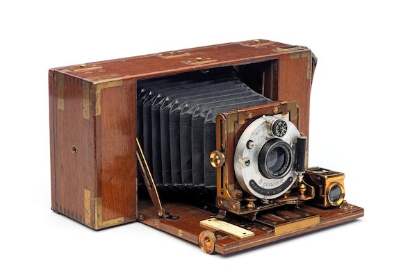 Bonhams : A London Stereoscopic Co.'Kings own' Tropical Plate Camera,