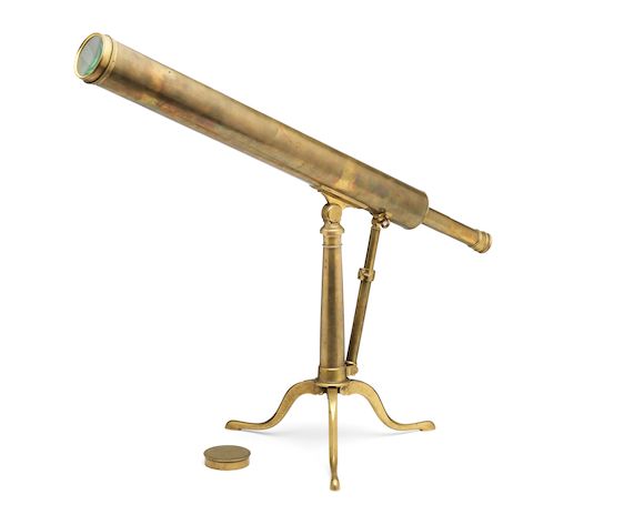 Bonhams : A Jesse Ramsden 2 1/2-Inch Brass Refracting Telescope on ...