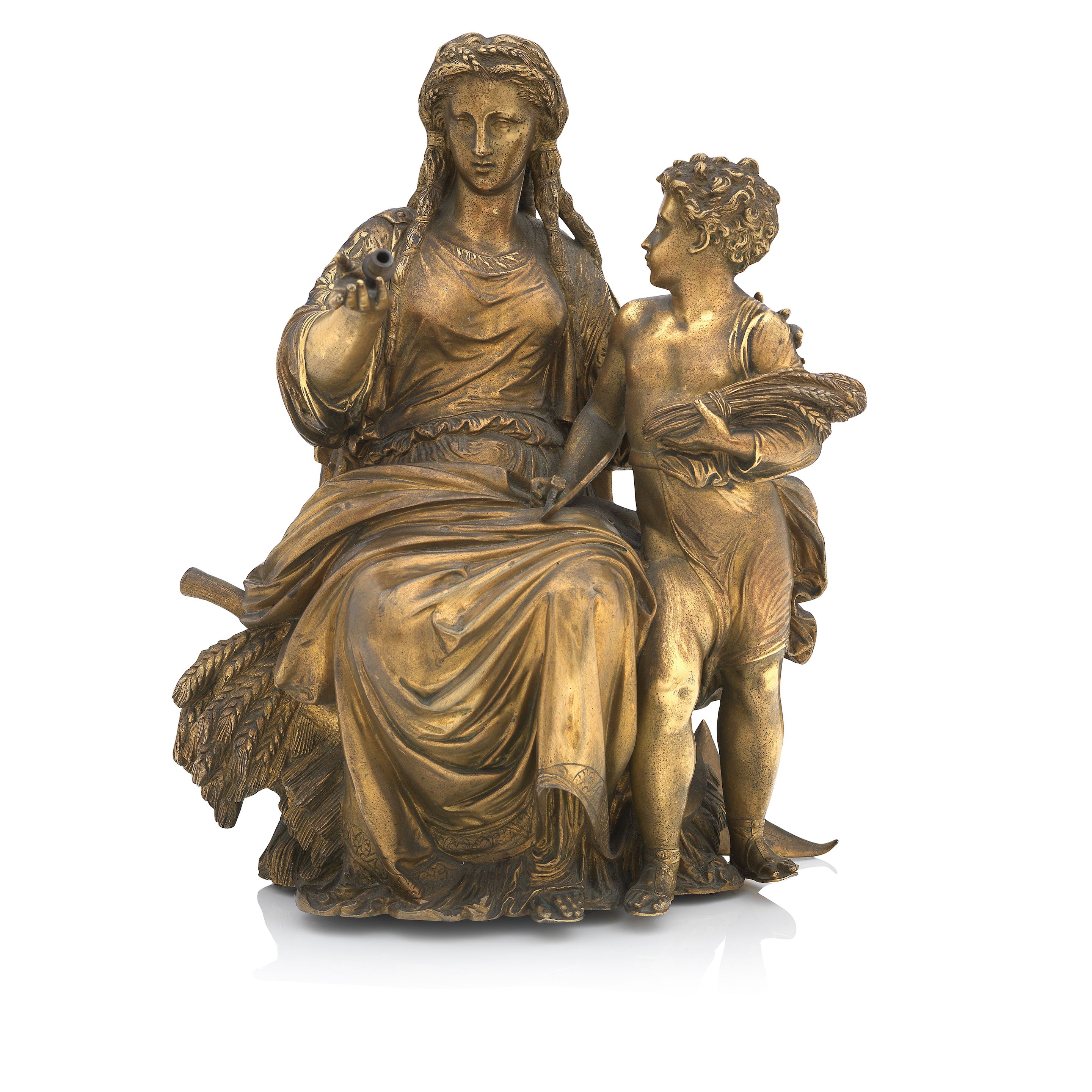 Bonhams : Jean Jules Salmson (French 1823-1902) A bronze classical ...