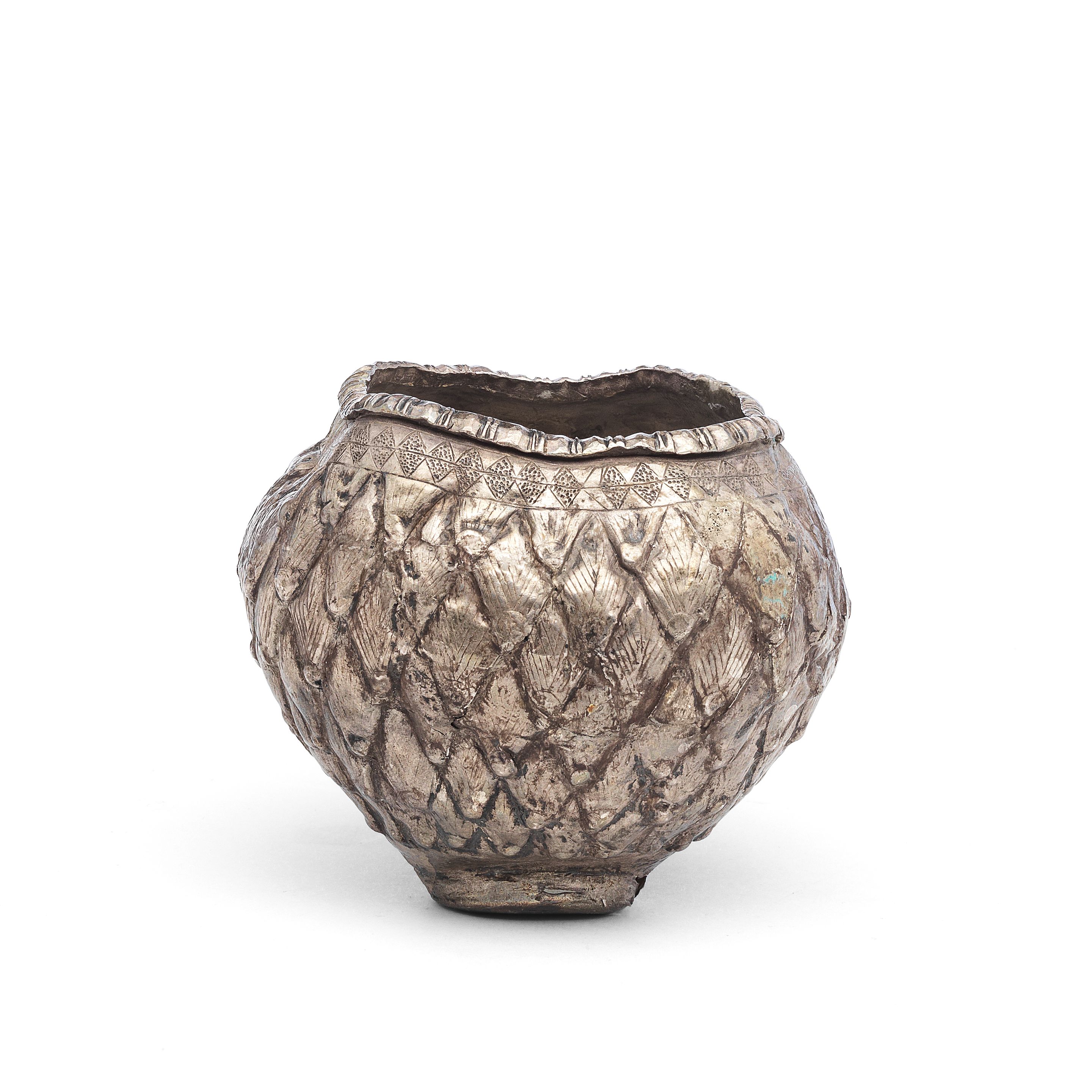 Bonhams : An Elamite silver cup