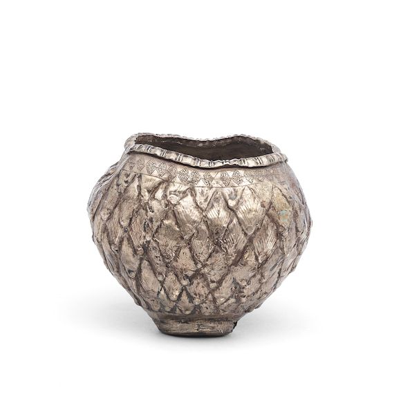 Bonhams : An Elamite silver cup