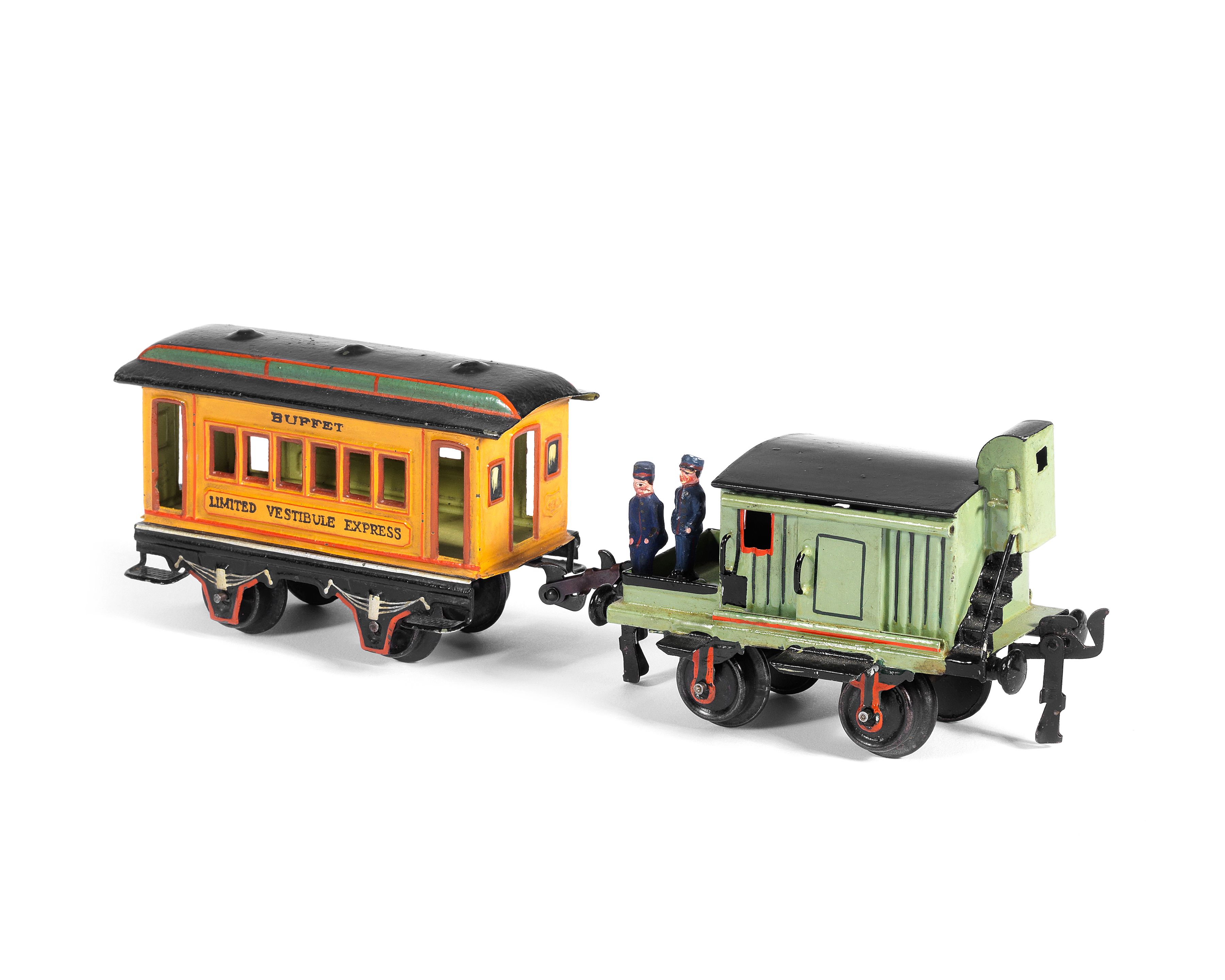 Bonhams Cars : MÄRKLIN 0 gauge Buffet car and Service wagon, 1909-1918 ...