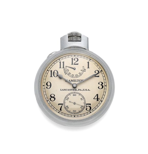 Bonhams : Hamilton Watch Co, Lancaster, PA., USA. A chrome plated ...