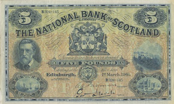 Bonhams : Various Scottish Bank Notes