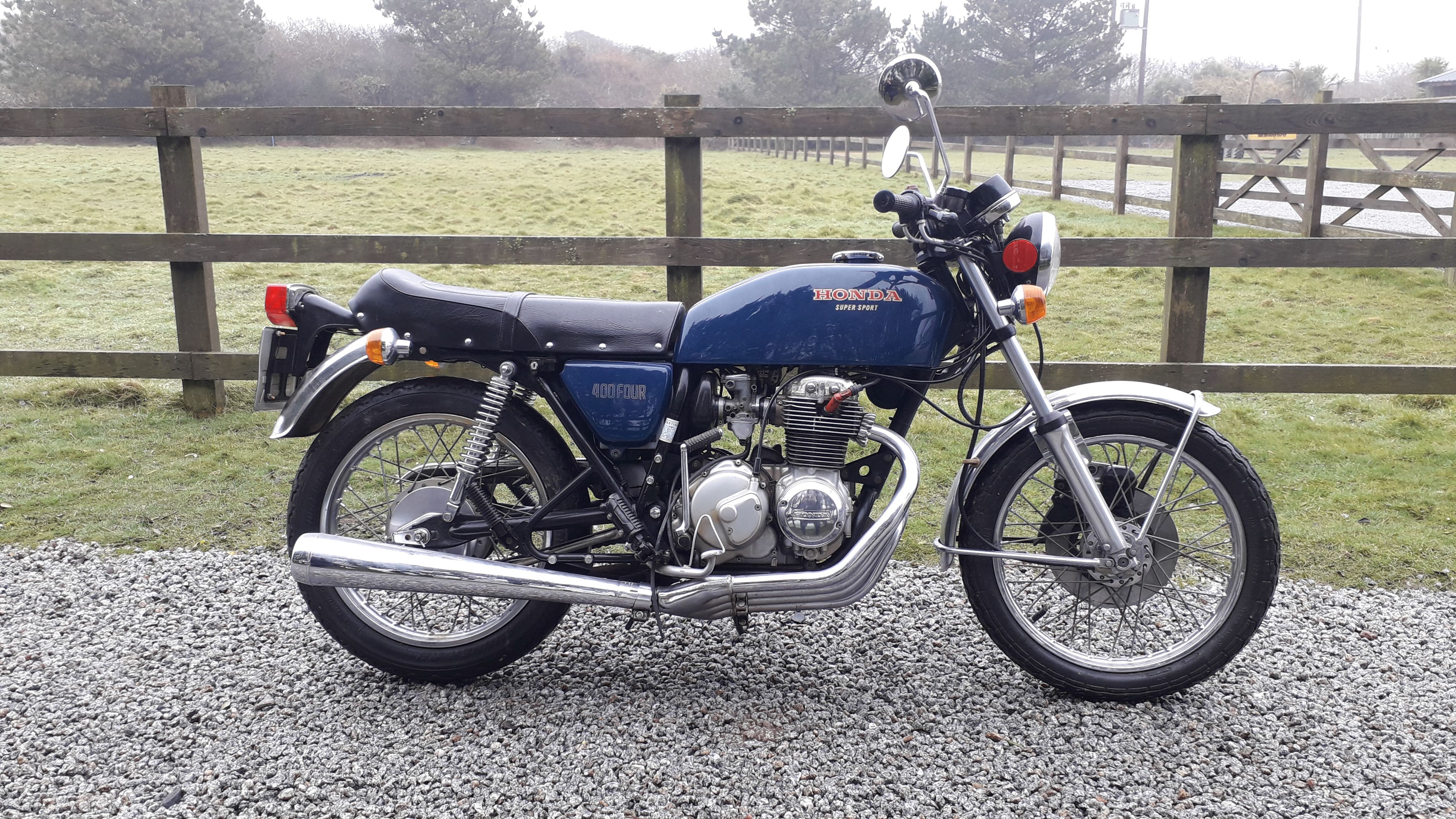 Bonhams Cars : 1976 Honda CB400F Super Sport Frame no. CB400F 1068287 Engine no. CB400FE 1060488