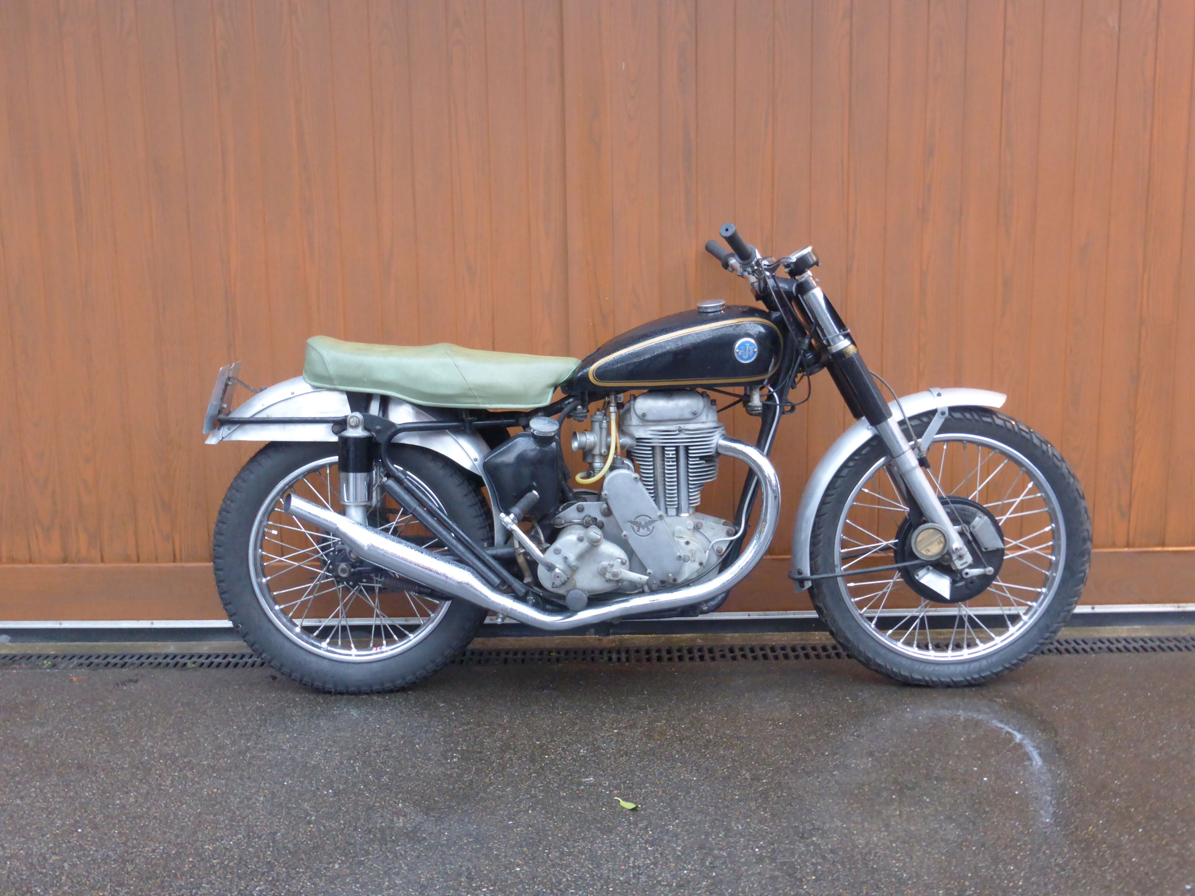 Bonhams Cars : Formerly the property of Derrick Bedwell, 1951 AJS 497cc ...