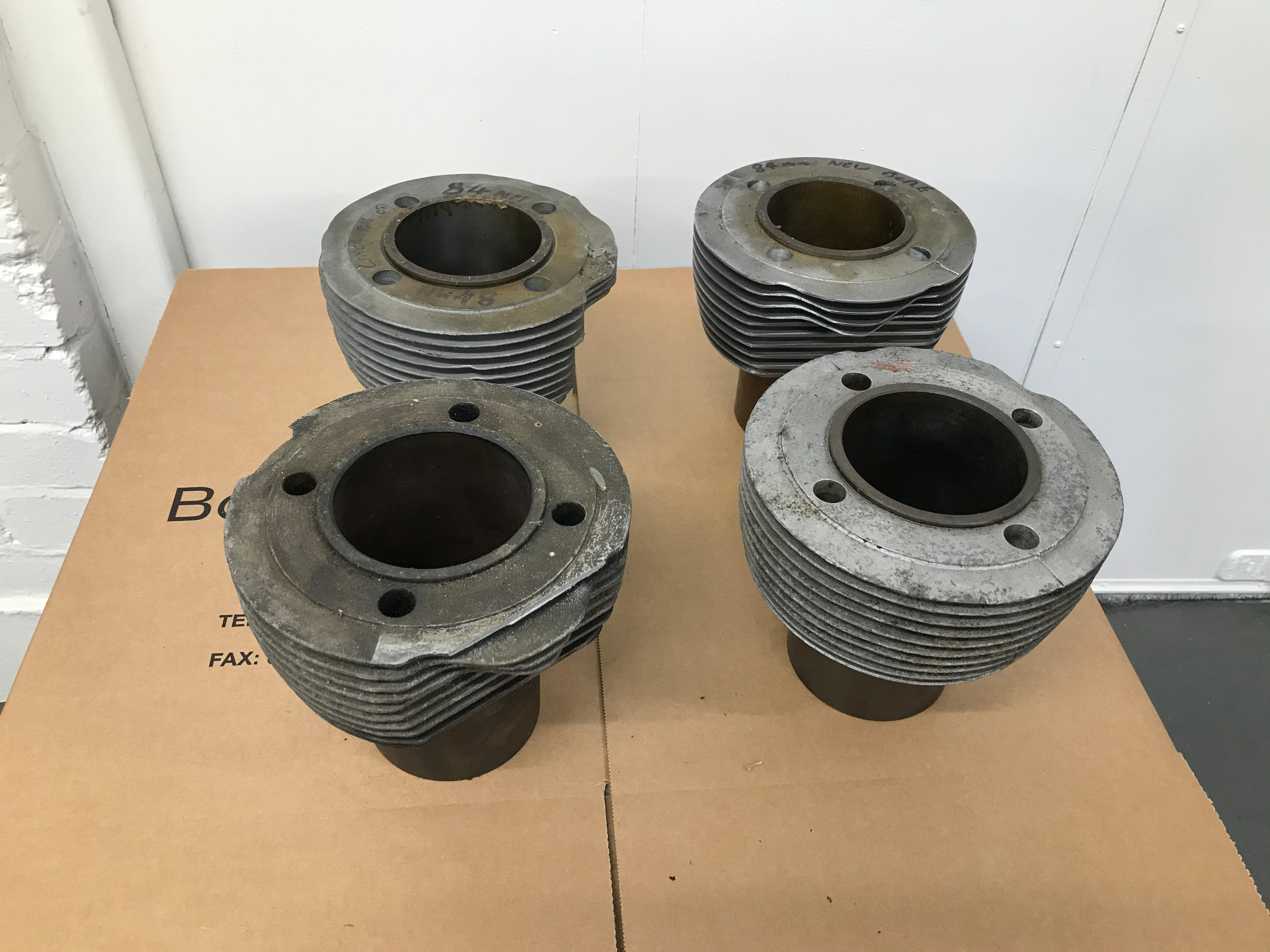 Bonhams Cars : Four believed Vincent cylinder barrels ((4))