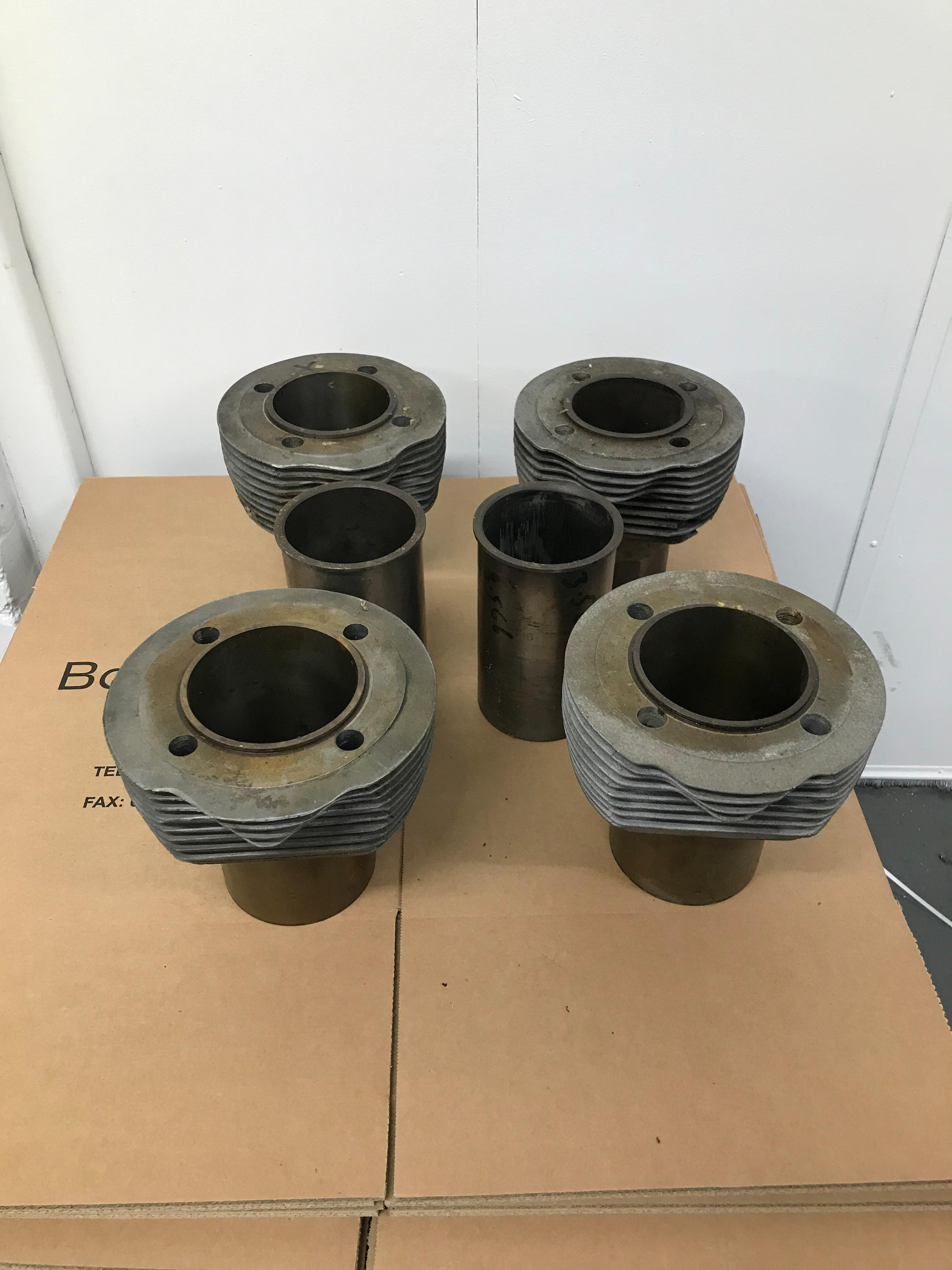 Bonhams Cars : Four believed Vincent cylinder barrels ((6))