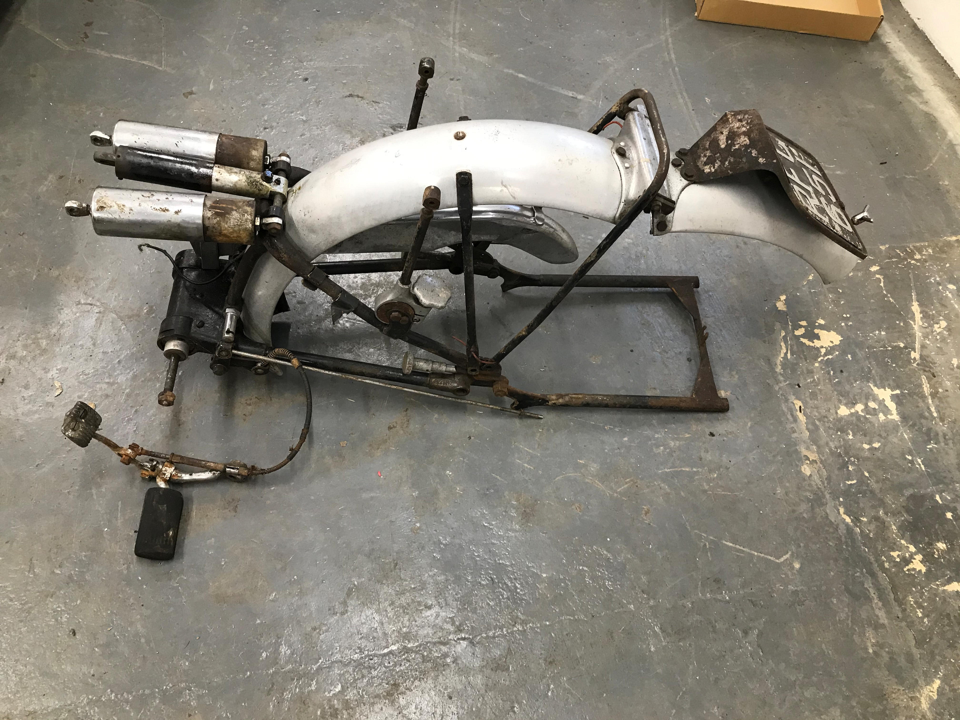 Bonhams Cars : A Vincent rear frame member ((Qty))