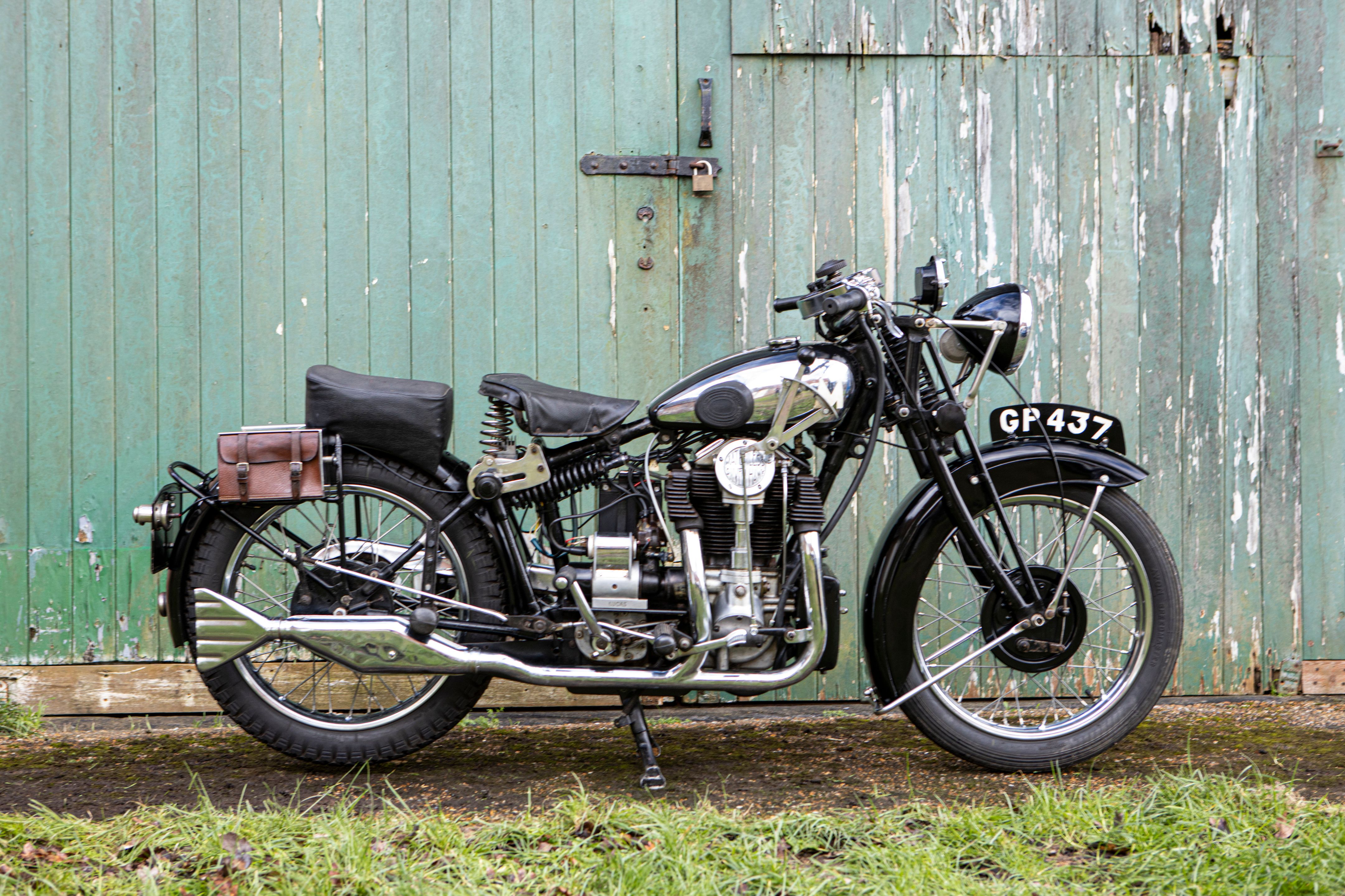 Bonhams Cars : 1931 Matchless 592cc Silver Hawk Frame no. B721 Engine ...