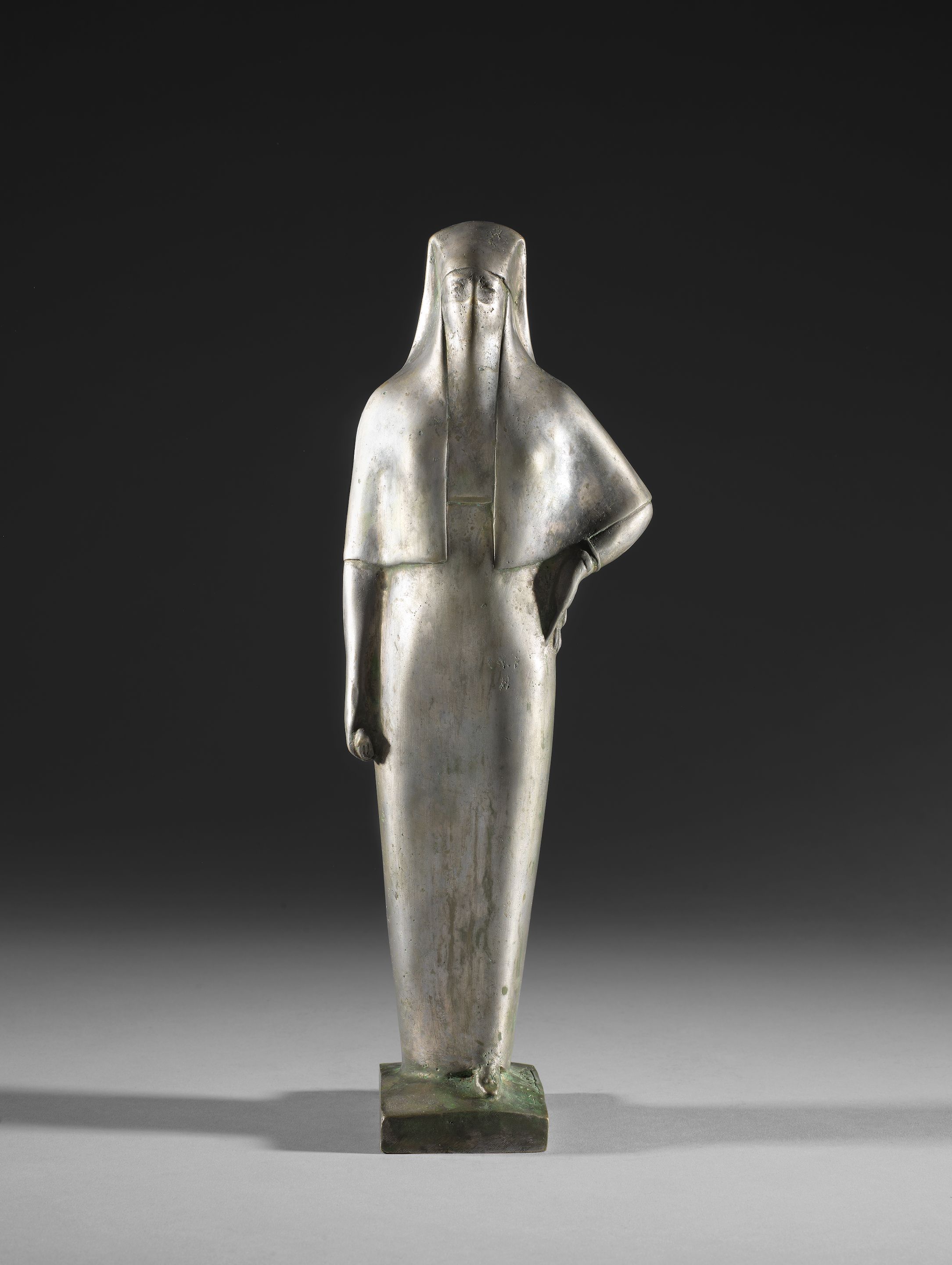 Bonhams : Mahmoud Mokhtar (Egypt, 1891-1934) The Veiled Woman or ...