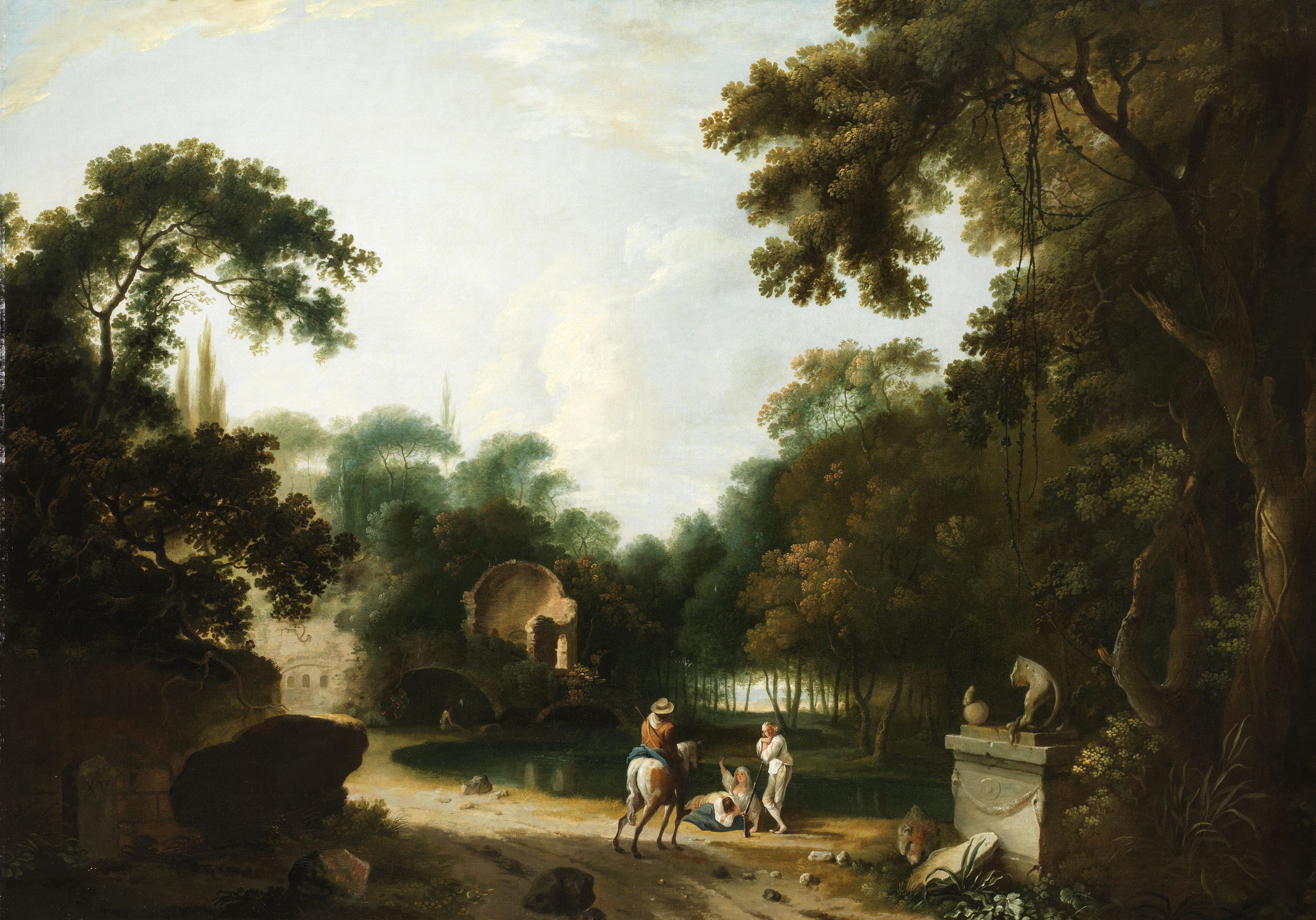Bonhams : Richard Wilson (Penegoes 1713-1782 Colomendy, Clwyd), and ...