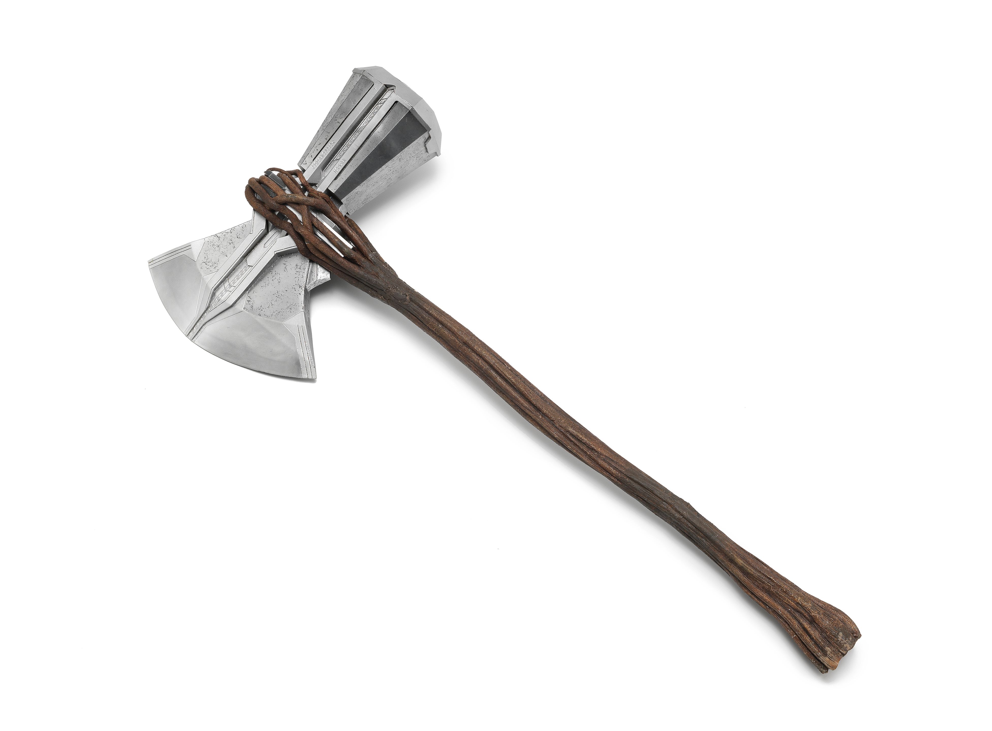 Bonhams : The Avengers A rare Stormbreaker axe prop used by Thor in ...