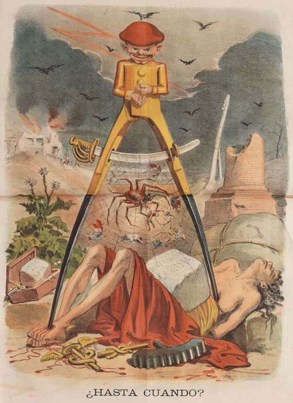 Bonhams : SPAIN - POLITICAL SATIRE La Flaca [-La Madeja], 256 issues ...