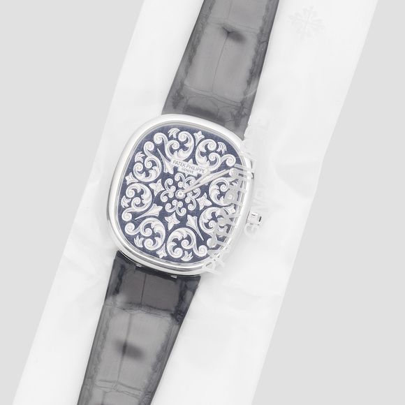 Bonhams : Patek Philippe. A very fine and very rare factory sealed ...