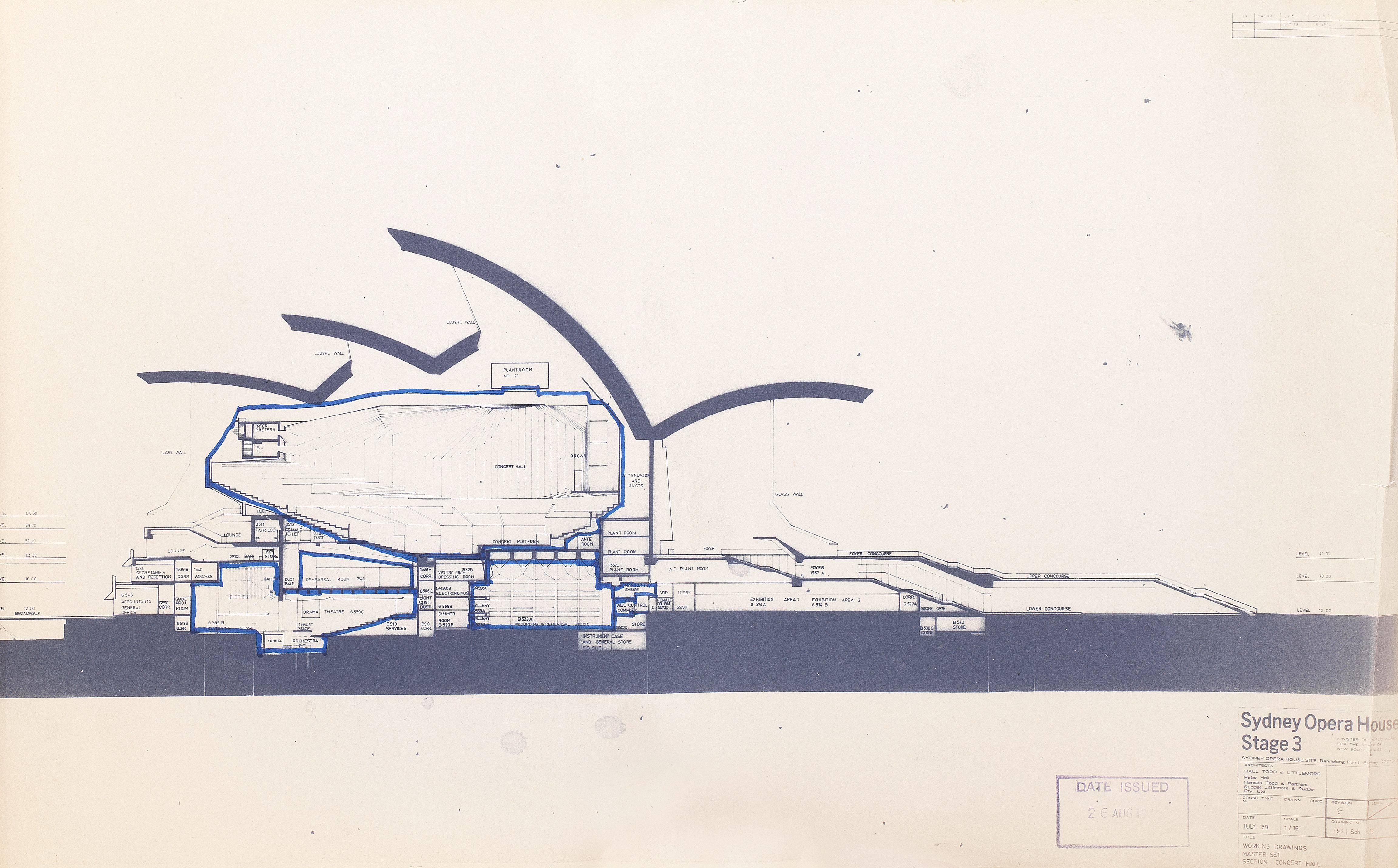 Bonhams : AUSTRALIA - SYDNEY OPERA HOUSE Collection of architectural ...