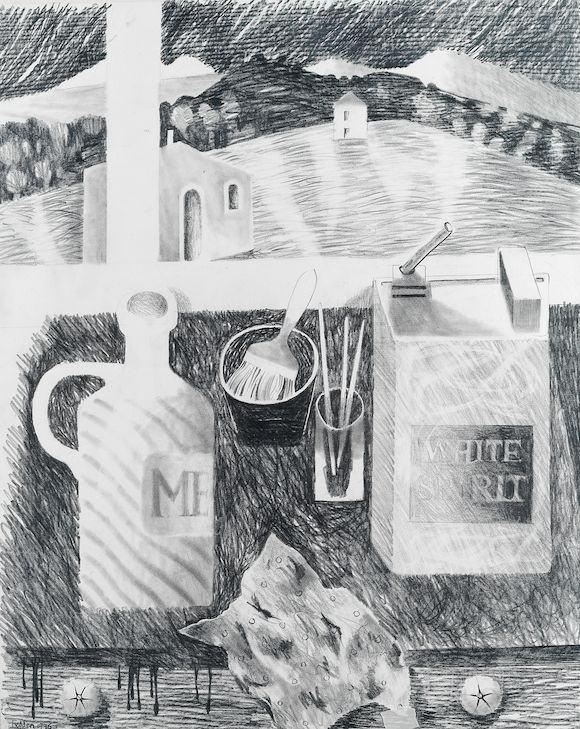 Bonhams : Mary Fedden R.A. (British, 1915-2012) The Etching Table
