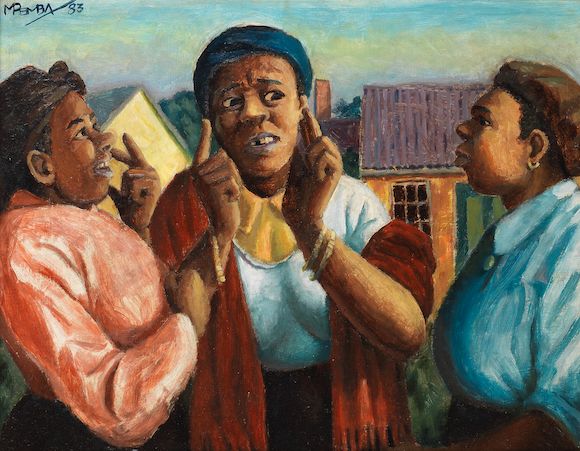 Bonhams : George Milwa Mnyaluza Pemba (South African, 1912-2001 ...