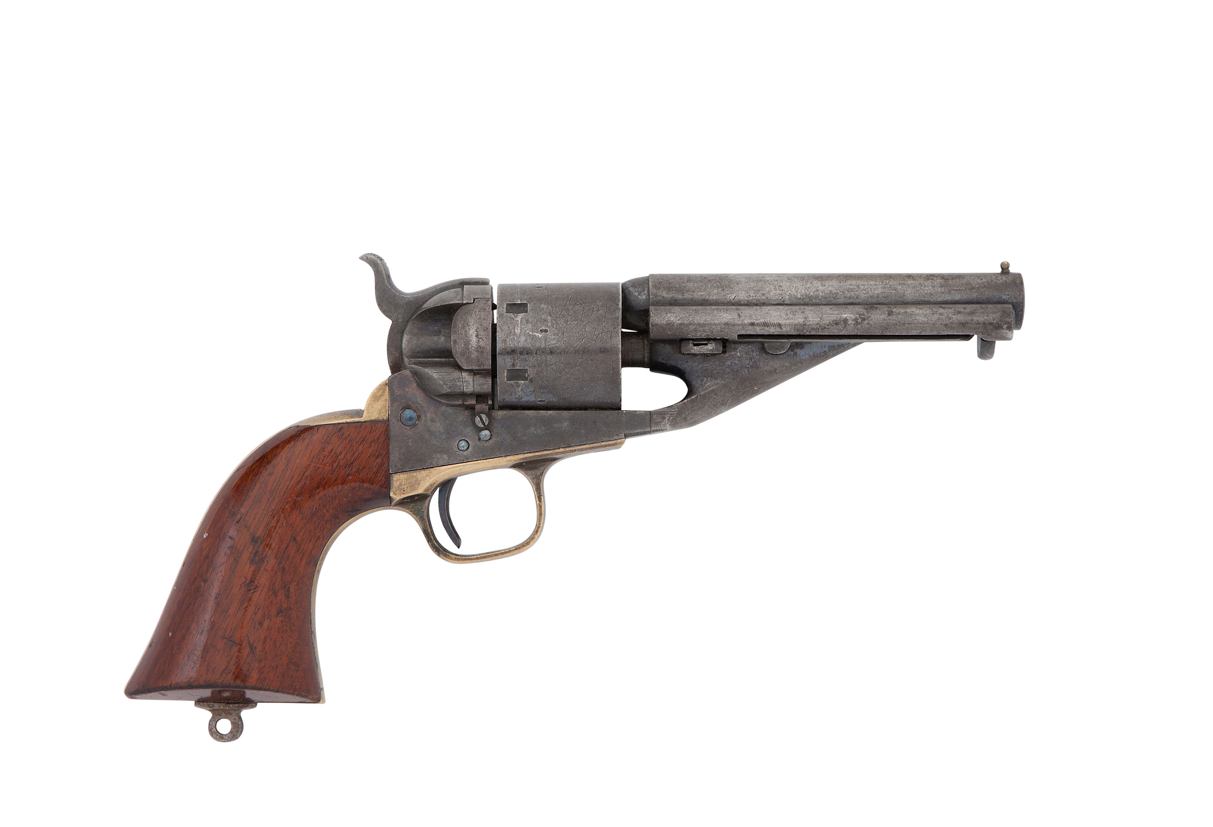 Bonhams : A .38 (Short Colt) 'Model 1851 Navy' revolver by Colt, no. 1890