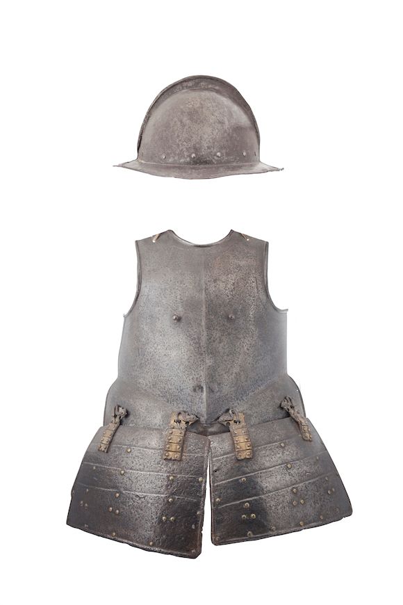 Bonhams : A Composite Pikeman's Half-Armour With Rare French 'Toiras ...