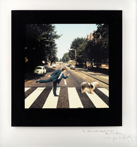 Bonhams : IAIN MACMILLAN (BRITISH, 1938–2006): A PAUL IS LIVE PRINT ...