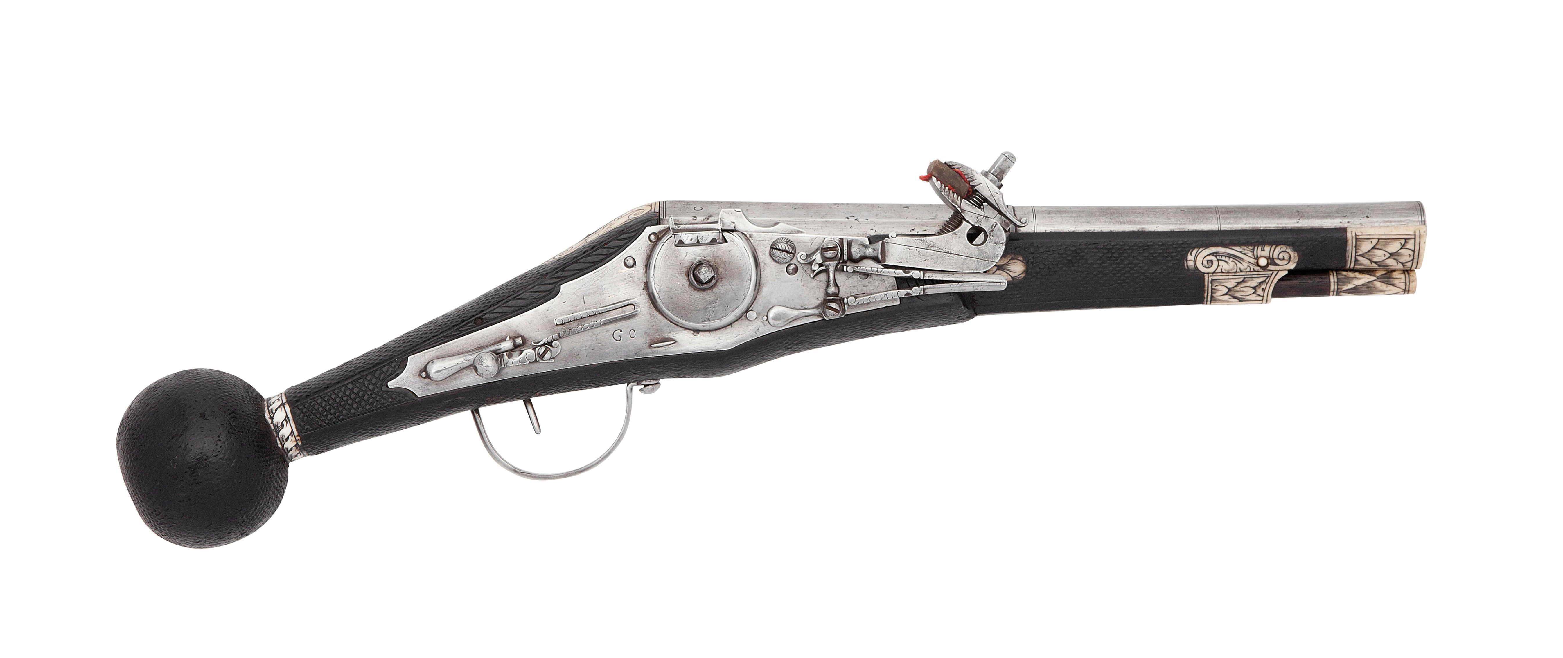 Bonhams : A Rare Saxon 18-Bore Wheel-Lock Holster Pistol (Puffer) Of ...