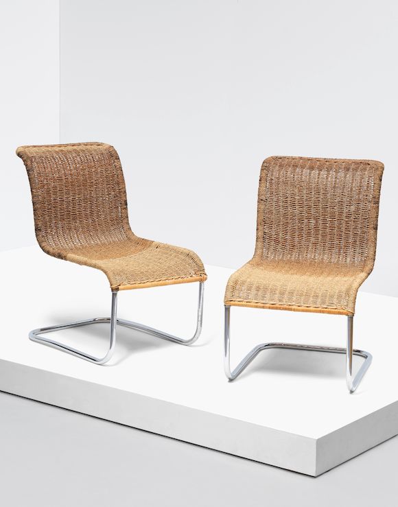 Bonhams : PEL (Practical Equipment Ltd) Pair of 'Spring' chairs, model ...