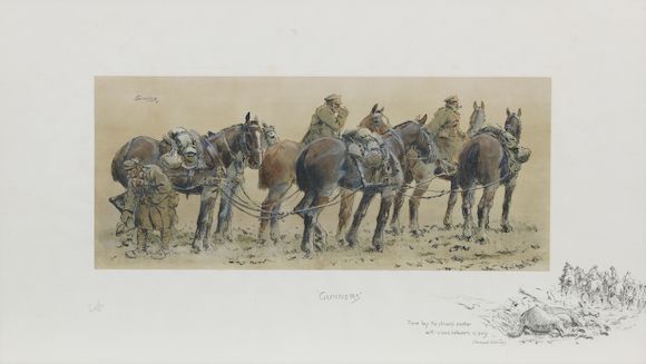 Bonhams : Charlie Johnson Payne, 'Snaffles' (British, 1884-1967 ...