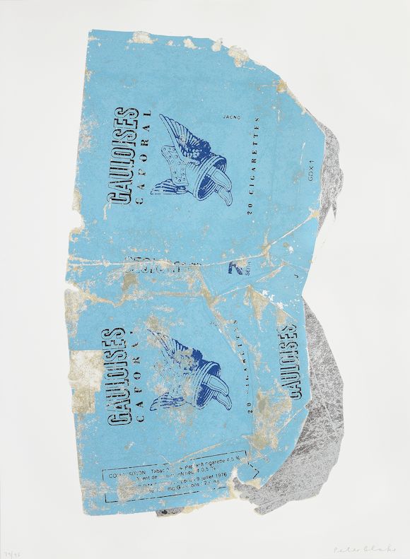 Bonhams : Sir Peter Blake (British, born 1932) Gauloise, from 'Fag ...