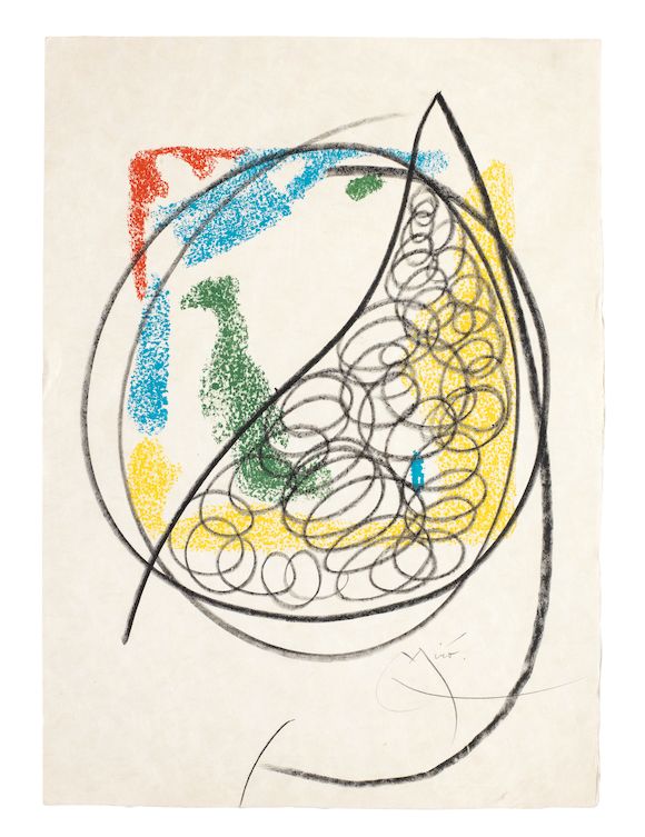 Bonhams : JOAN MIRÓ (1893-1983) Sans titre (Executed circa 1968)