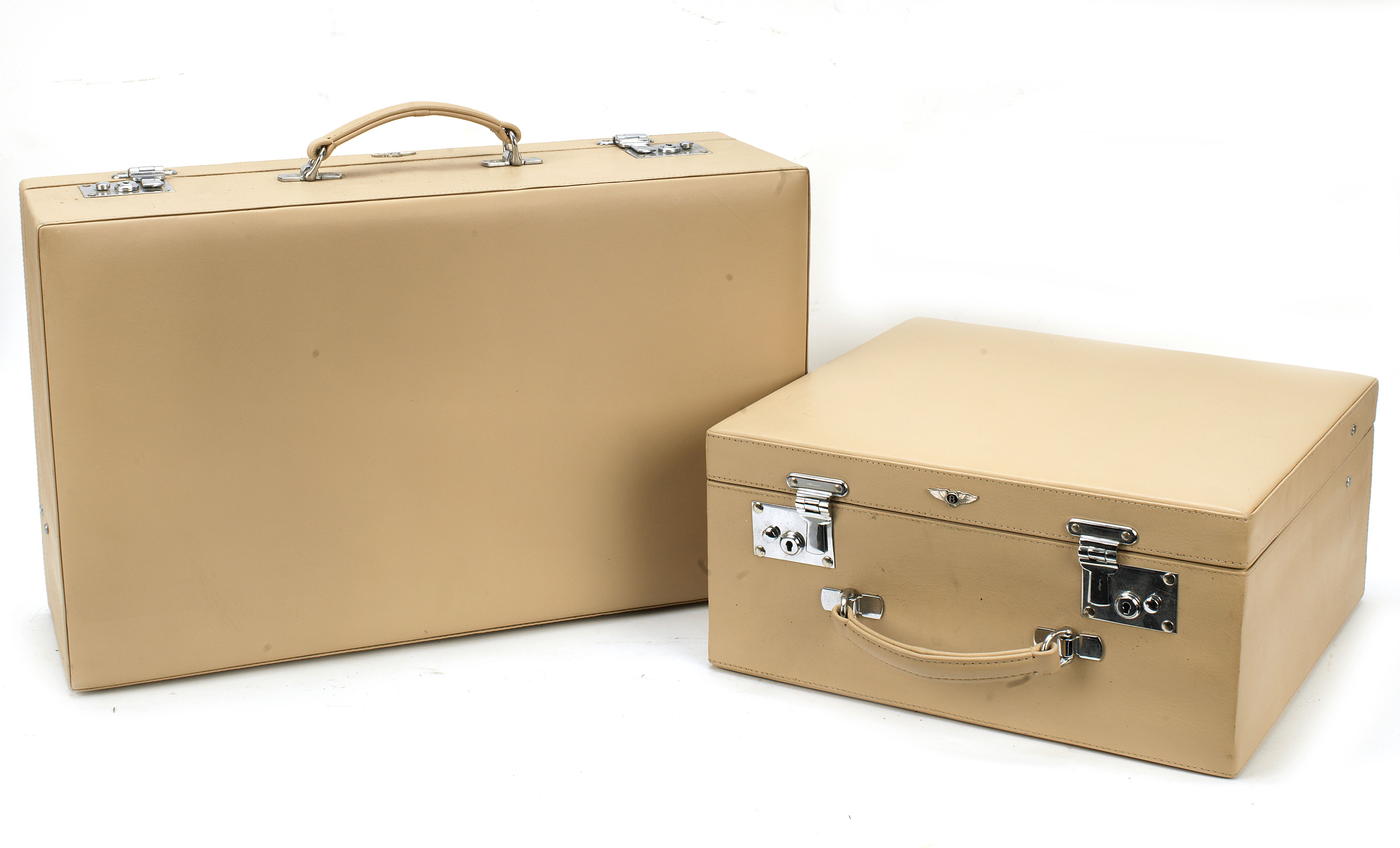 Bonhams Cars : Two Bentley GT Continental leather cases, by Trunks of ...