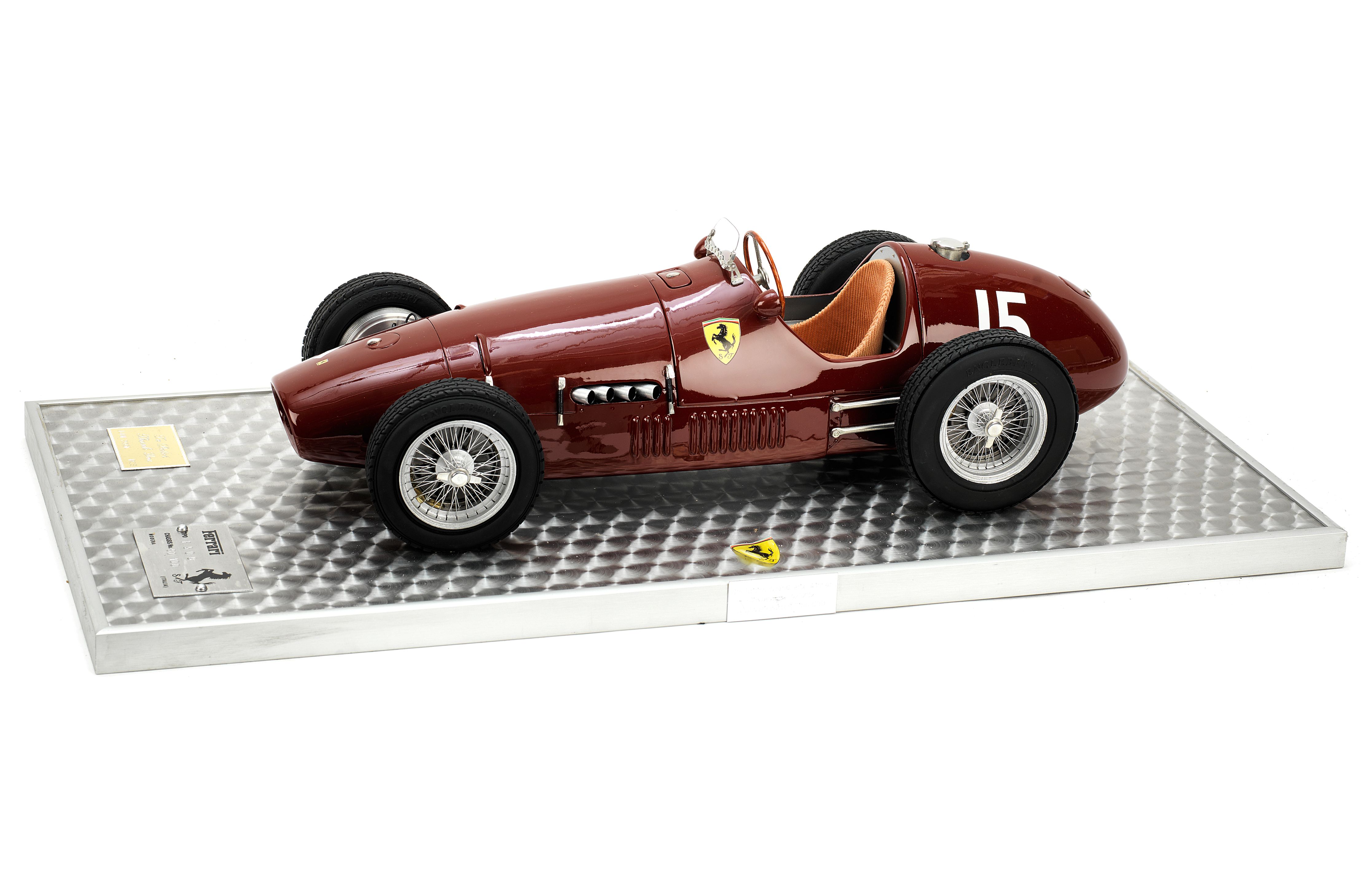 Bonhams Cars : A 1:8 scale model of the 1952 Ferrari F500 by ...