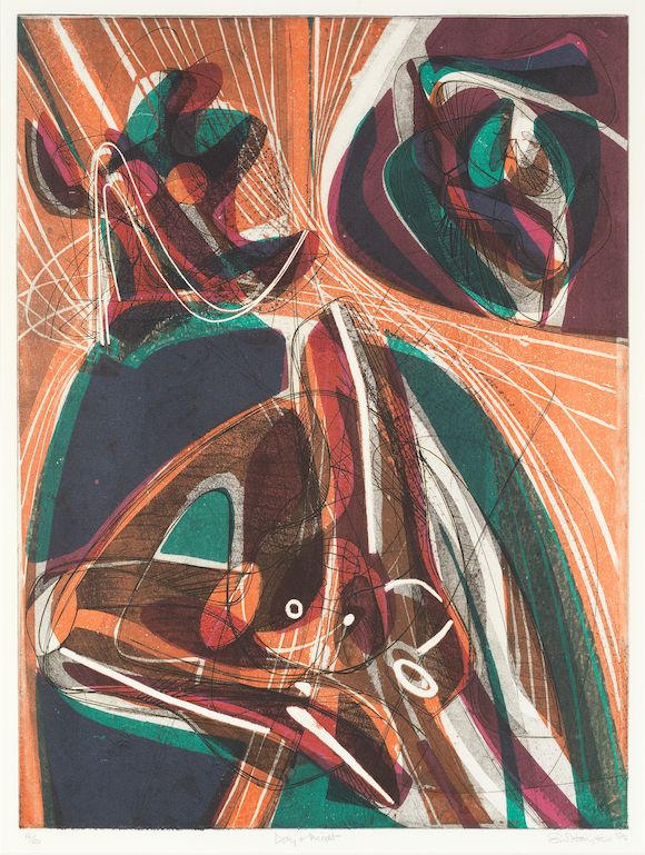 Bonhams : Stanley William Hayter (British, 1901-1988) Night and Day ...