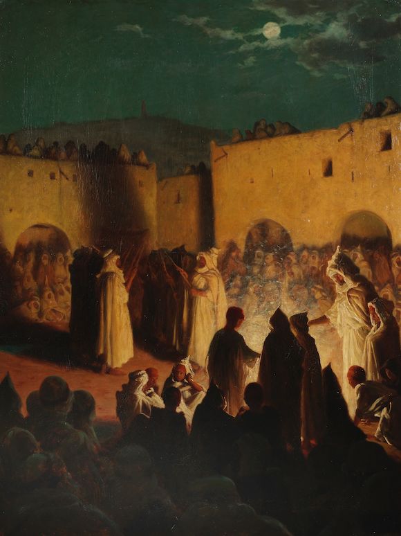 Bonhams : Thomas Frederick Mason Sheard (British, 1866-1921) A night ...