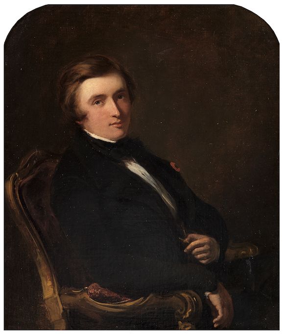 Bonhams : William Powell Frith, RA (British, 1819-1909) Portrait of a ...