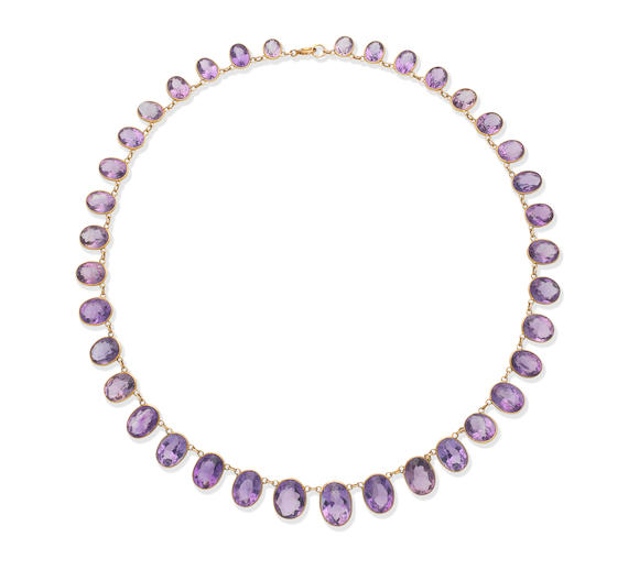 Bonhams Amethyst Necklace
