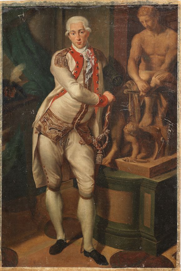 Bonhams : Circle of Anton van Maron (Vienna 1733-1808 Rome) Portrait of ...