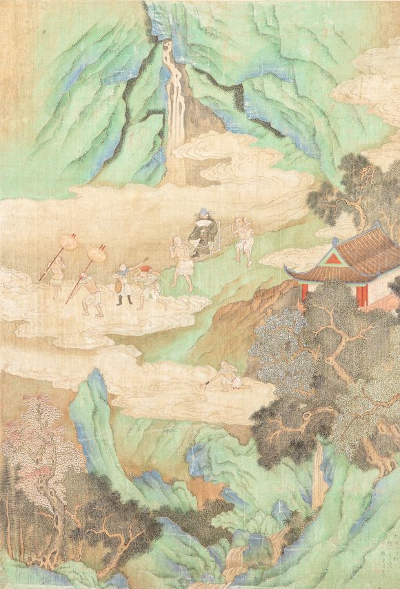 Bonhams : In the manner of Jiao Bingzhen (active 1689-1726) Zhong Kui ...
