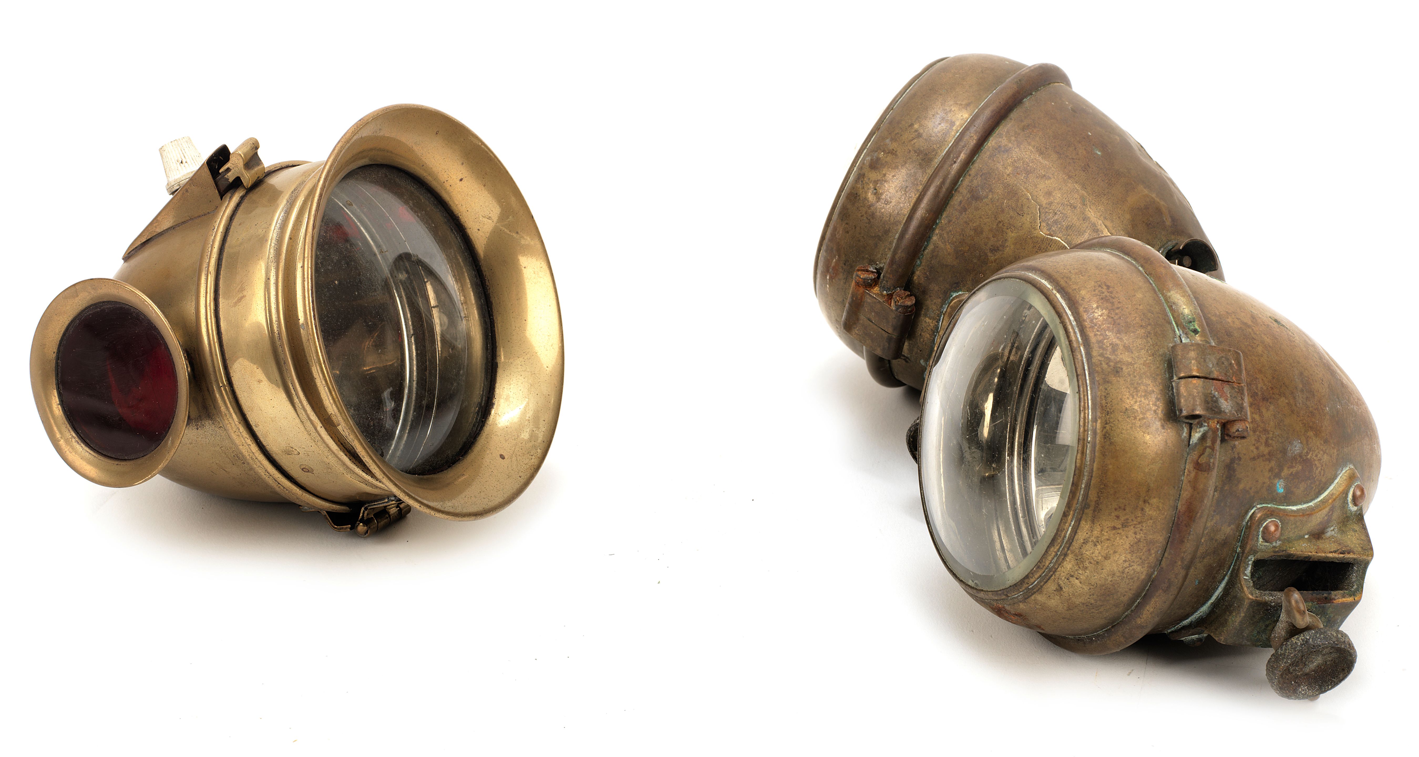 Bonhams Cars : A pair of Rotax model 203 electric sidelights, ((3))