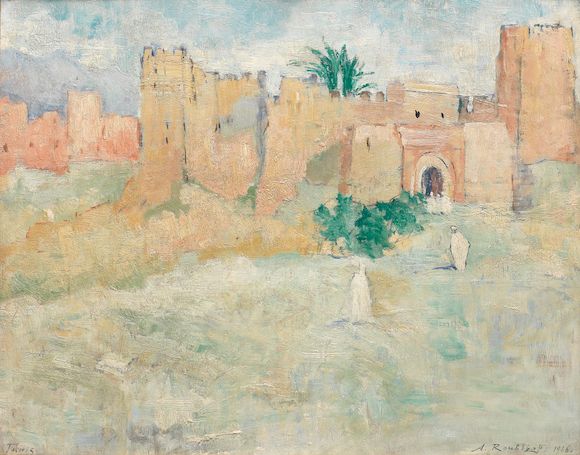 Bonhams : Alexandre Roubtzoff (Russian, 1884-1949) Tunis