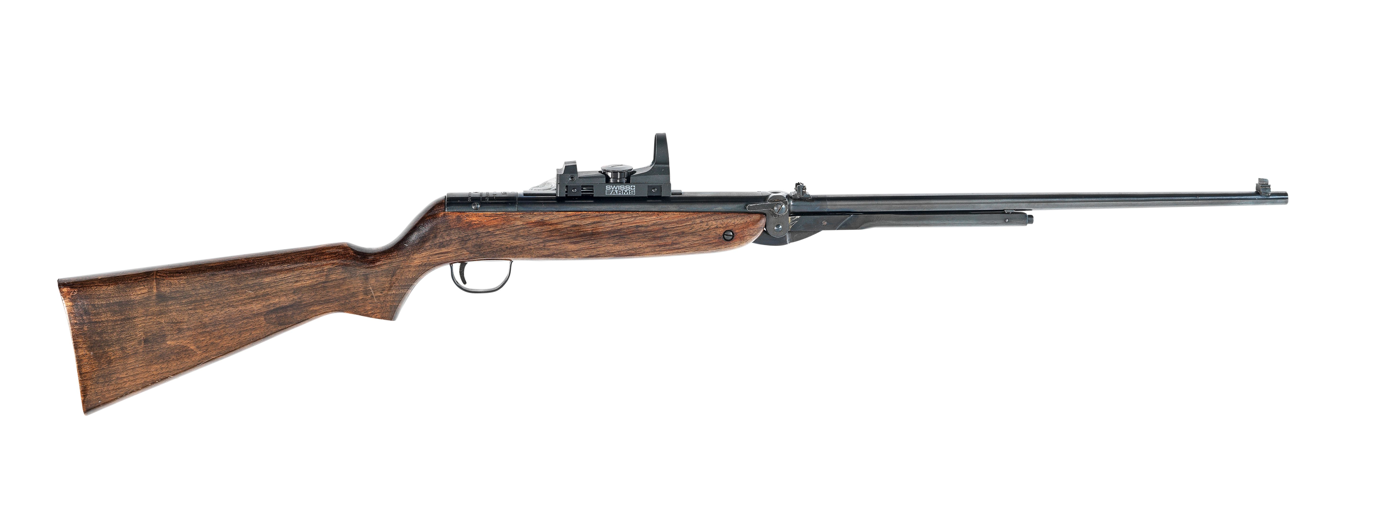 Bonhams : Three .22 Webley Mark III under-lever air rifles by Webley ...