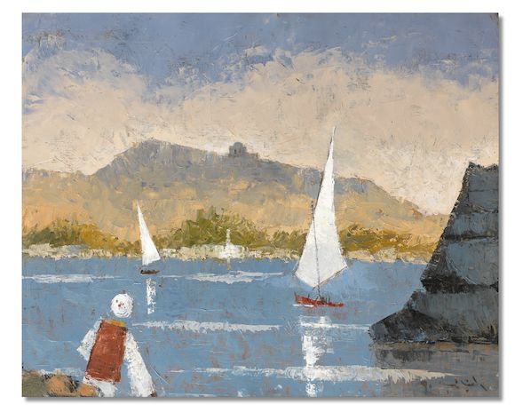 Bonhams : Mohamed Kabbani (Egypt, 1926-1995) The Nile