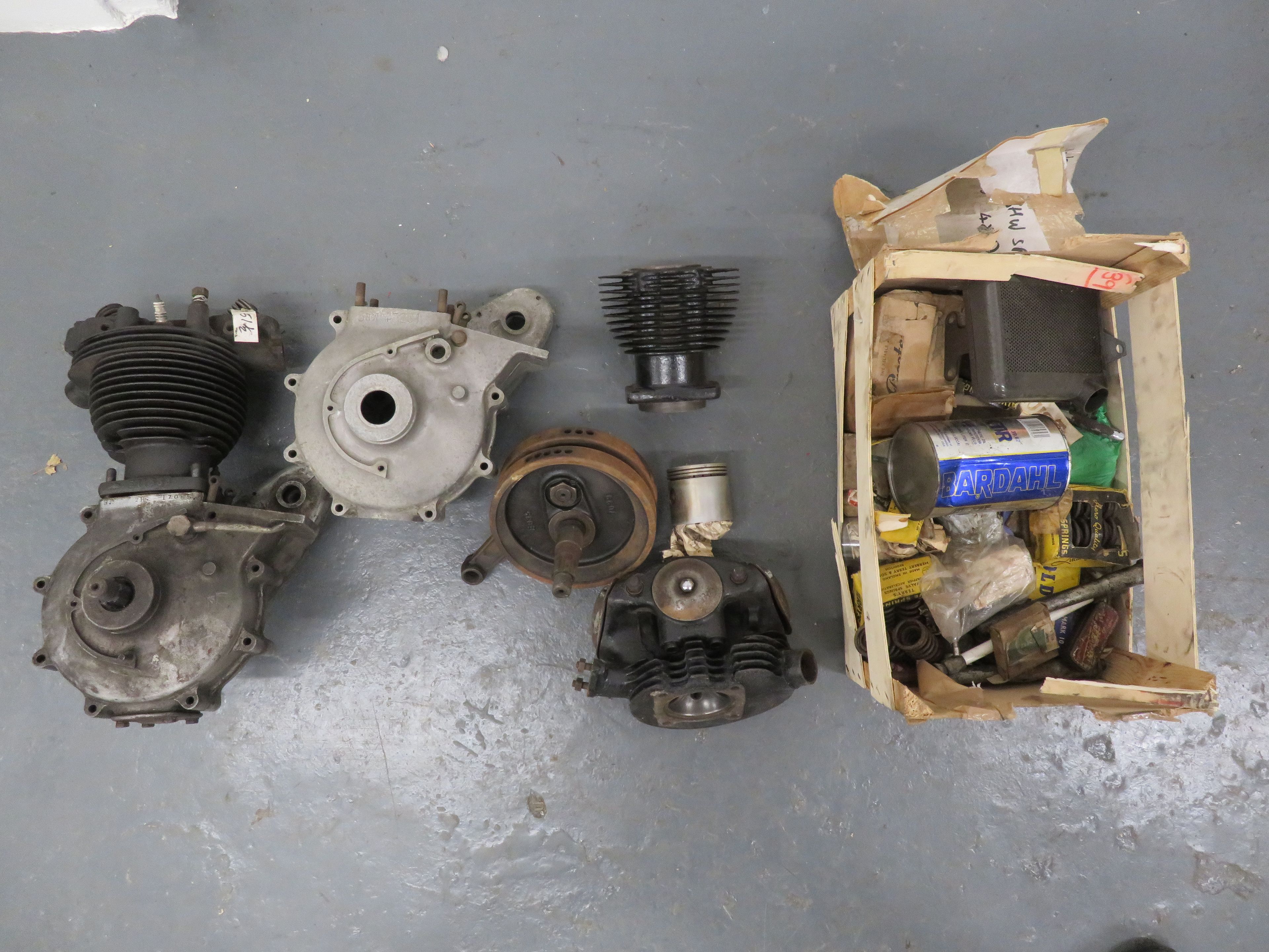 Bonhams Cars : A Triumph 2H engine ((Qty))