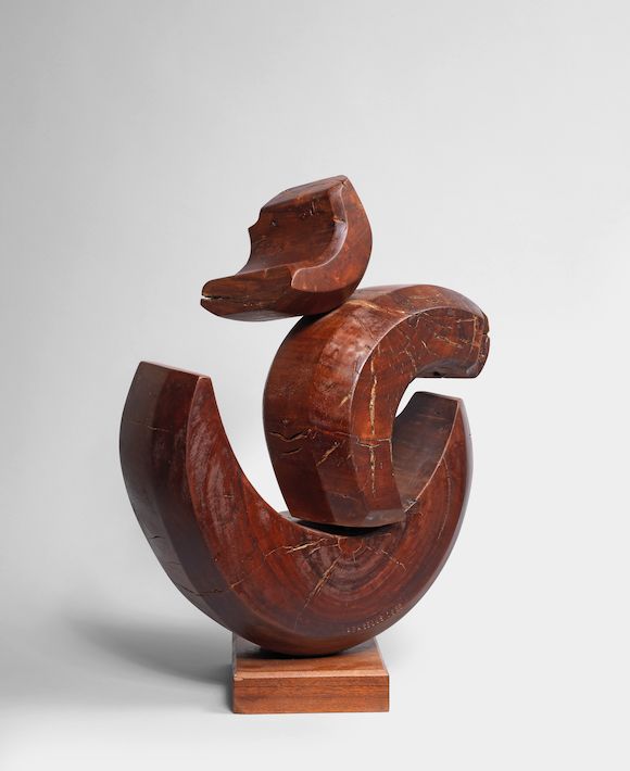 Bonhams : Alfred Basbous (Lebanon, 1924-2006) Kinetic Forms height 63cm