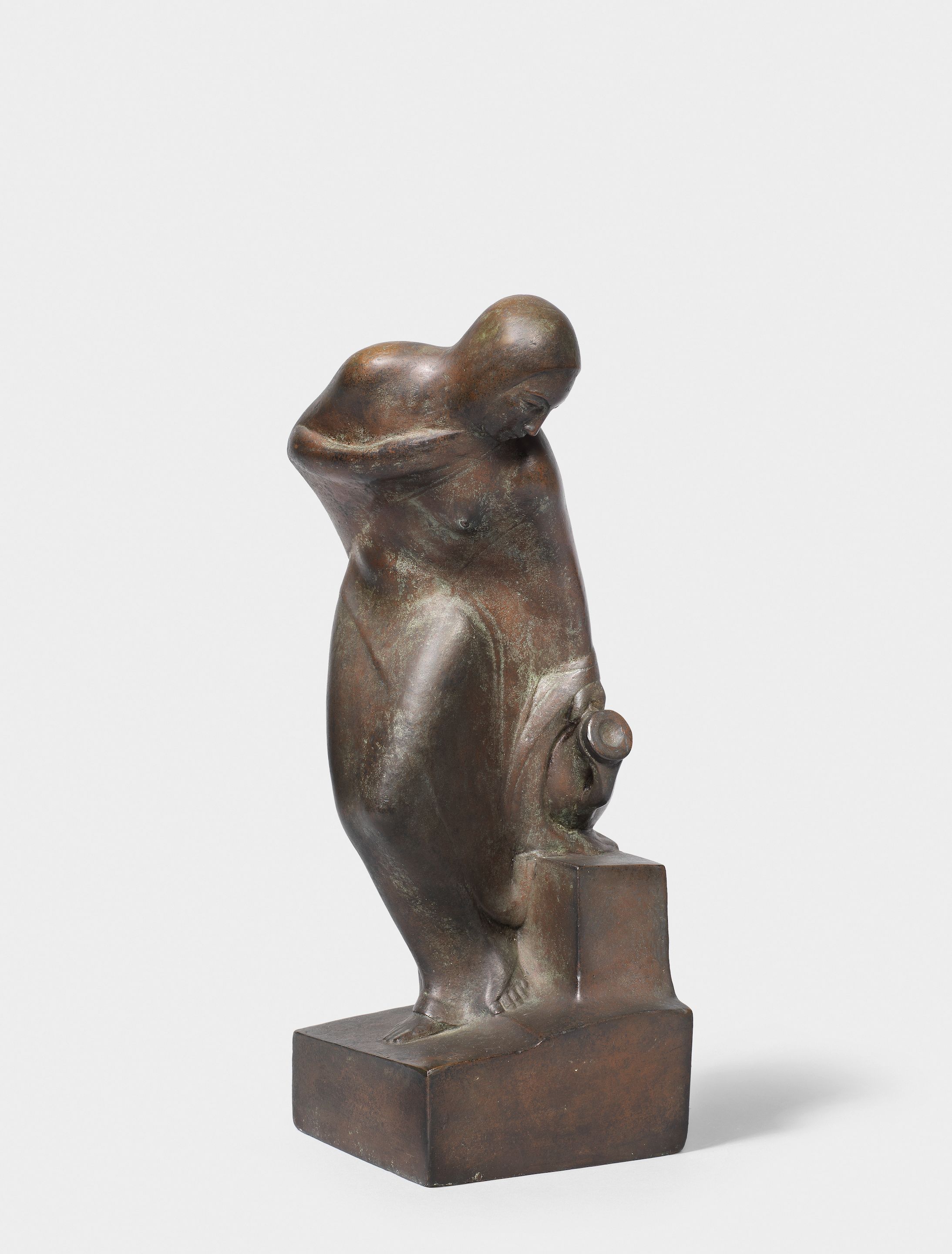 Bonhams : Mahmoud Mokhtar (Egypt, 1891-1934) On the Banks of the Nile